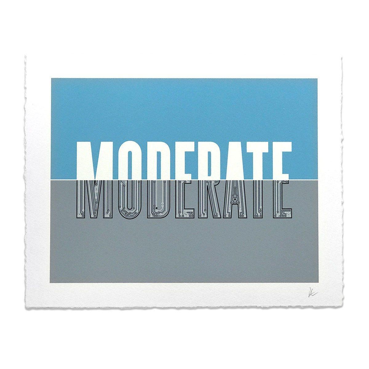 moderate word art print-Moderate Word Art Print-STORY SPARK