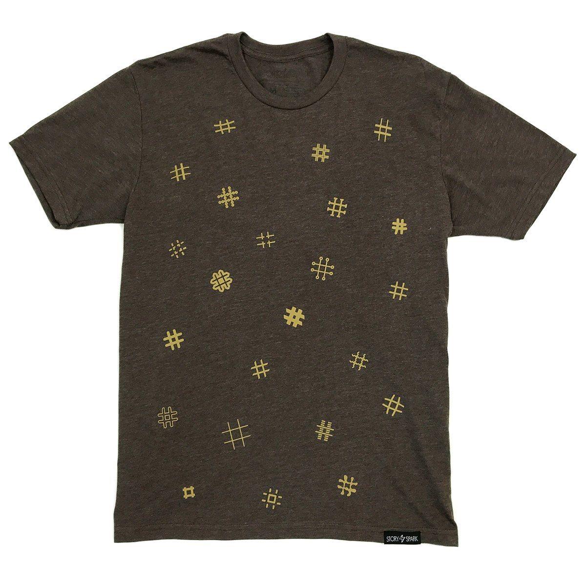 Geeky T Shirt: Hashtags Shirt – STORY SPARK